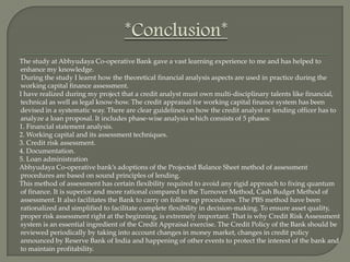 Abhyudaya co operative bank | PPTX