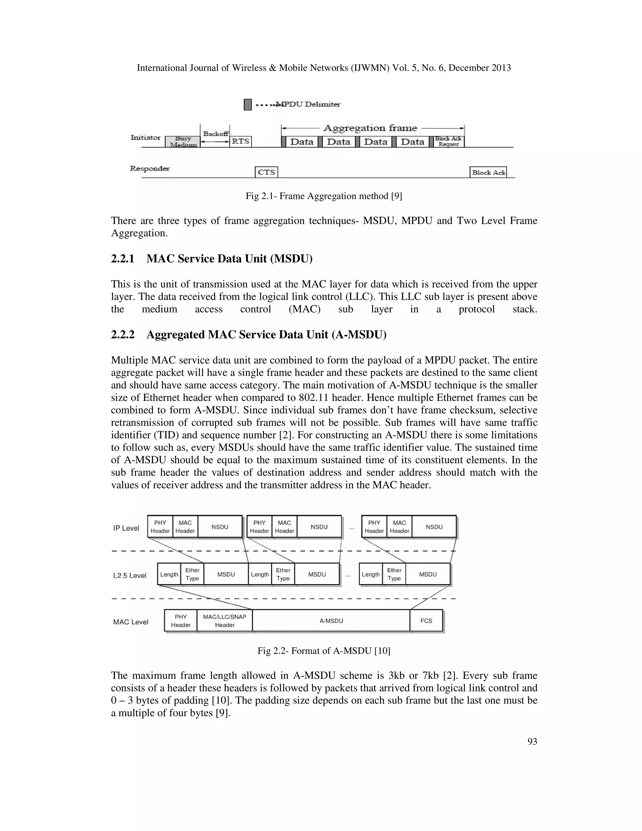 A bi scheduler algorithm for frame aggregation in ieee 802.11 n | PDF