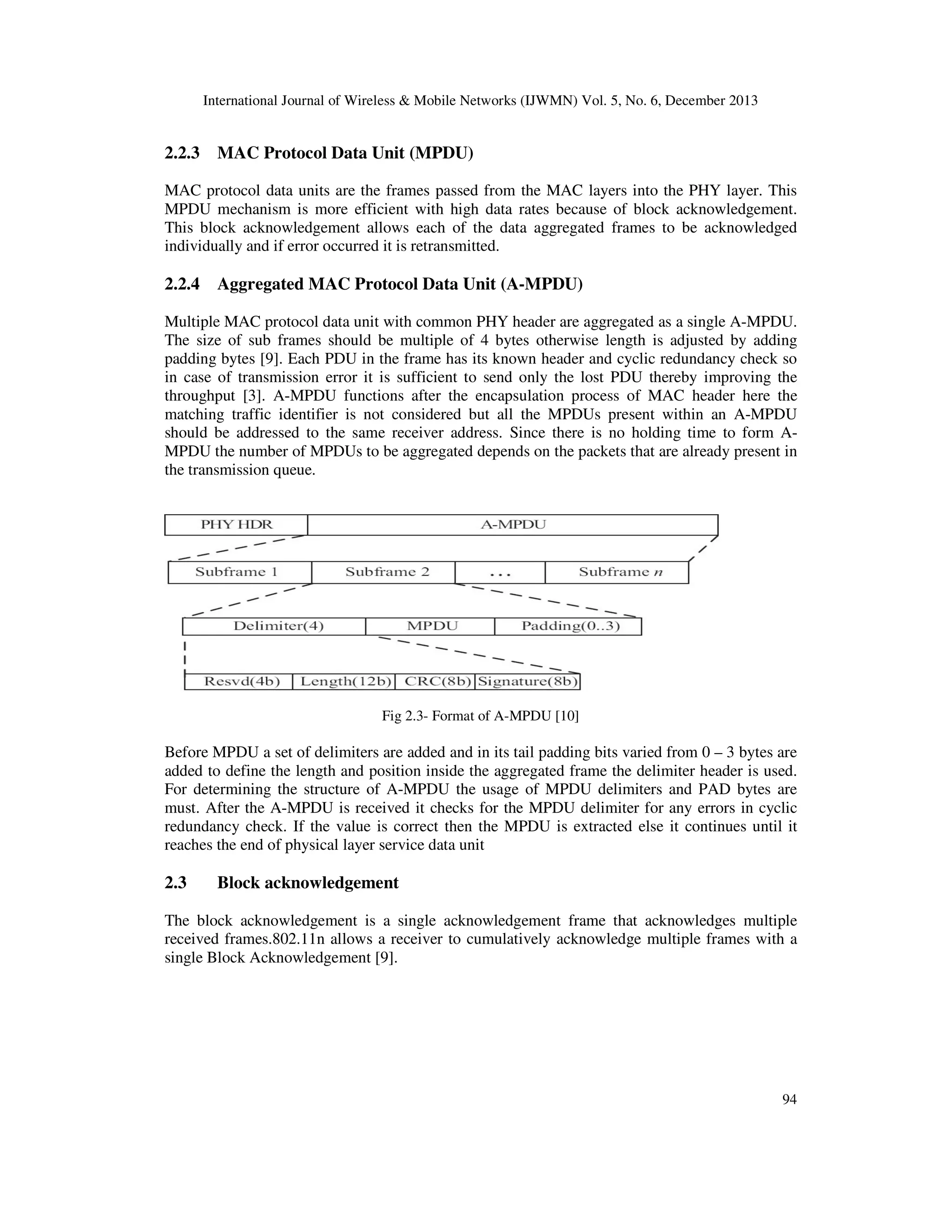 A bi scheduler algorithm for frame aggregation in ieee 802.11 n | PDF
