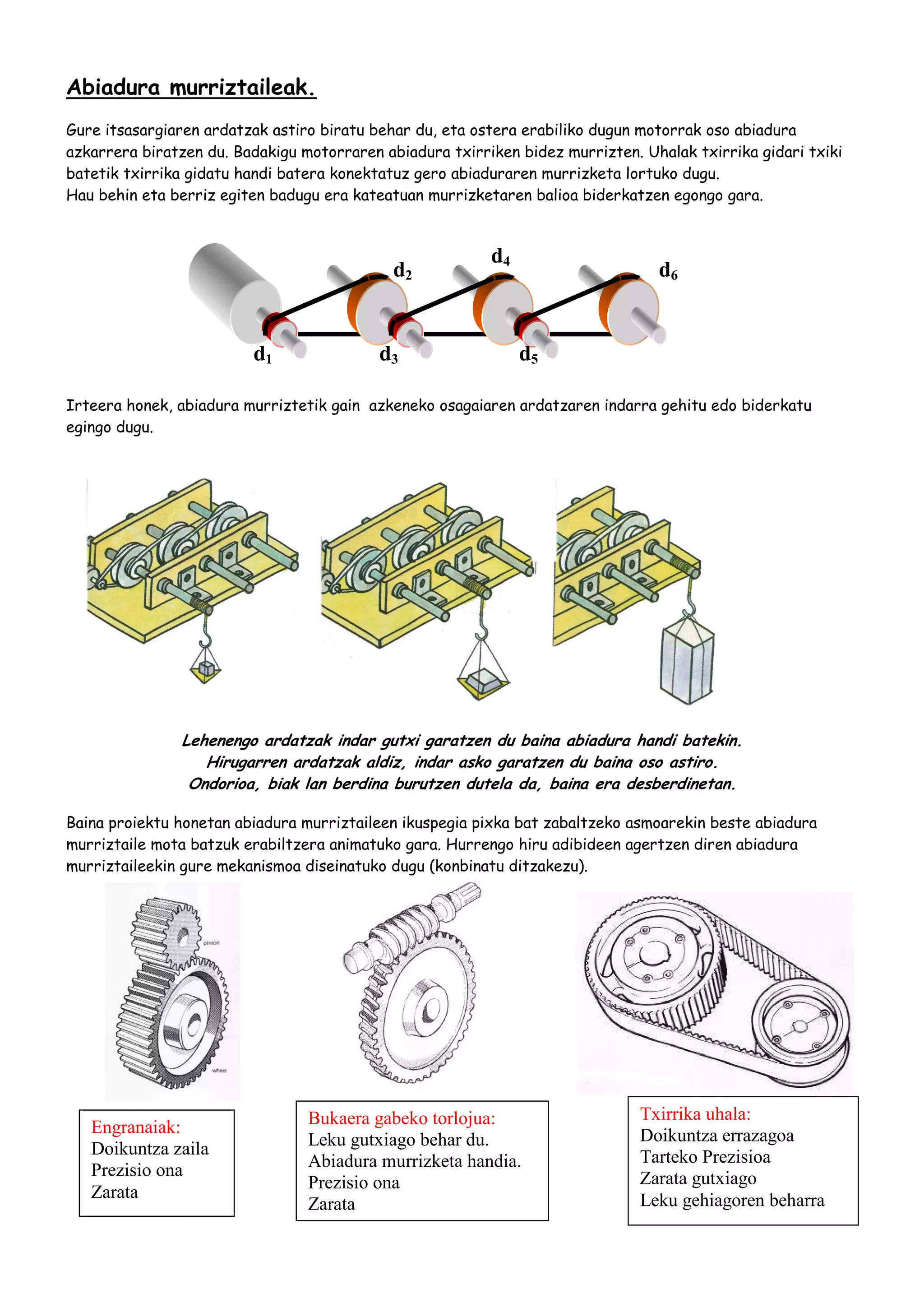 Abiadura murriztaileak | PDF