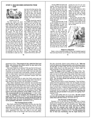 A bible study on genesis english | PDF