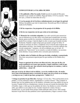 A bible study on john spanish | DOC