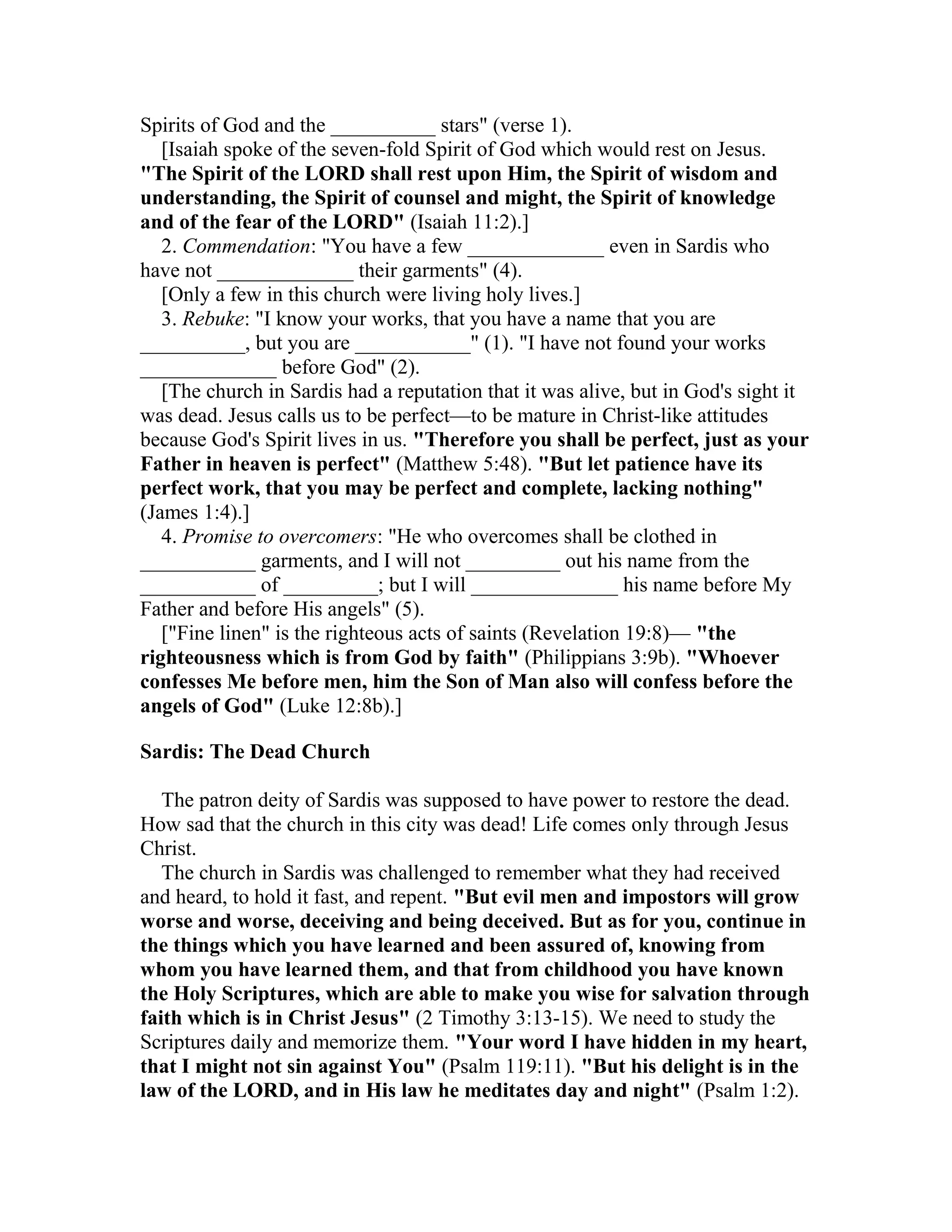 A bible study on revelation english | DOC