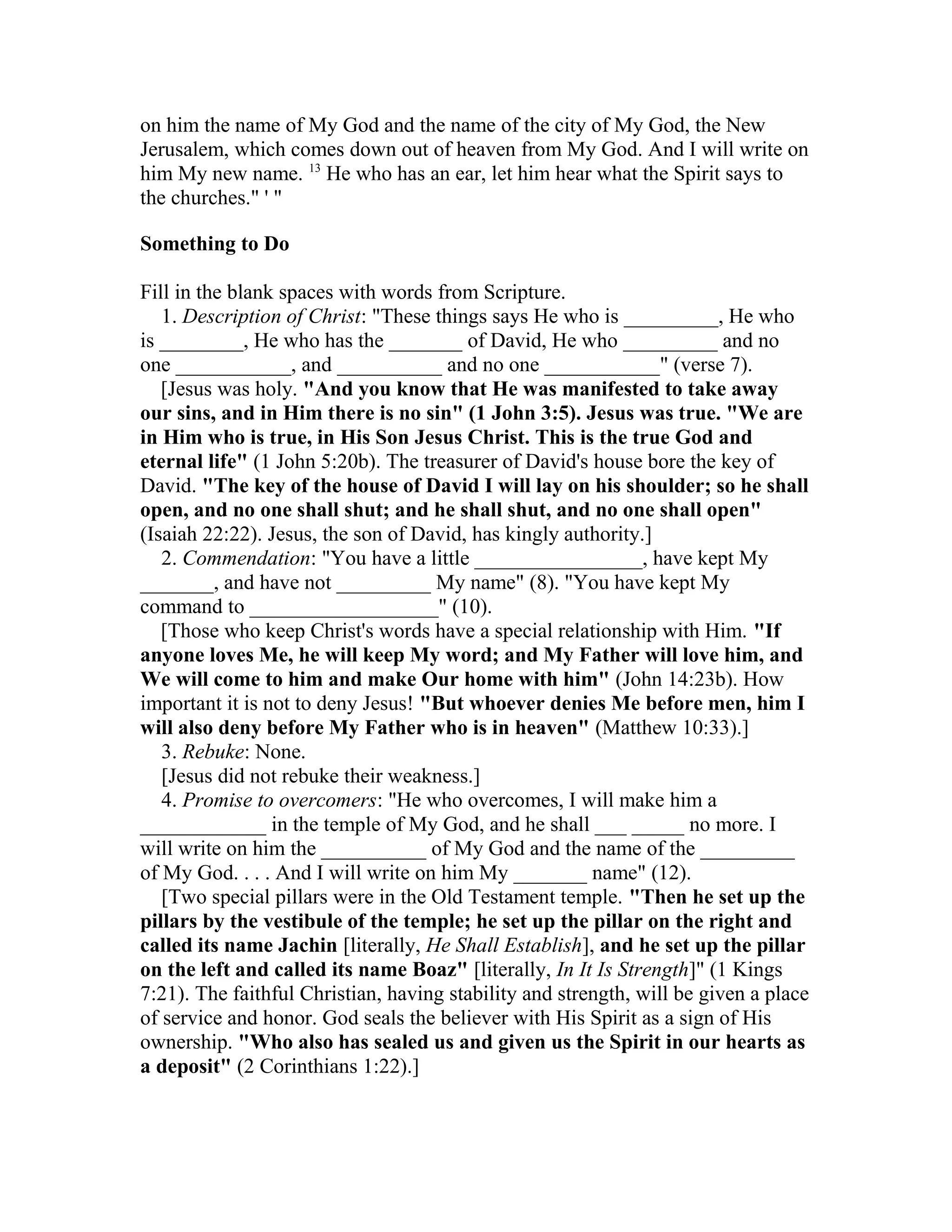 A bible study on revelation english | DOC