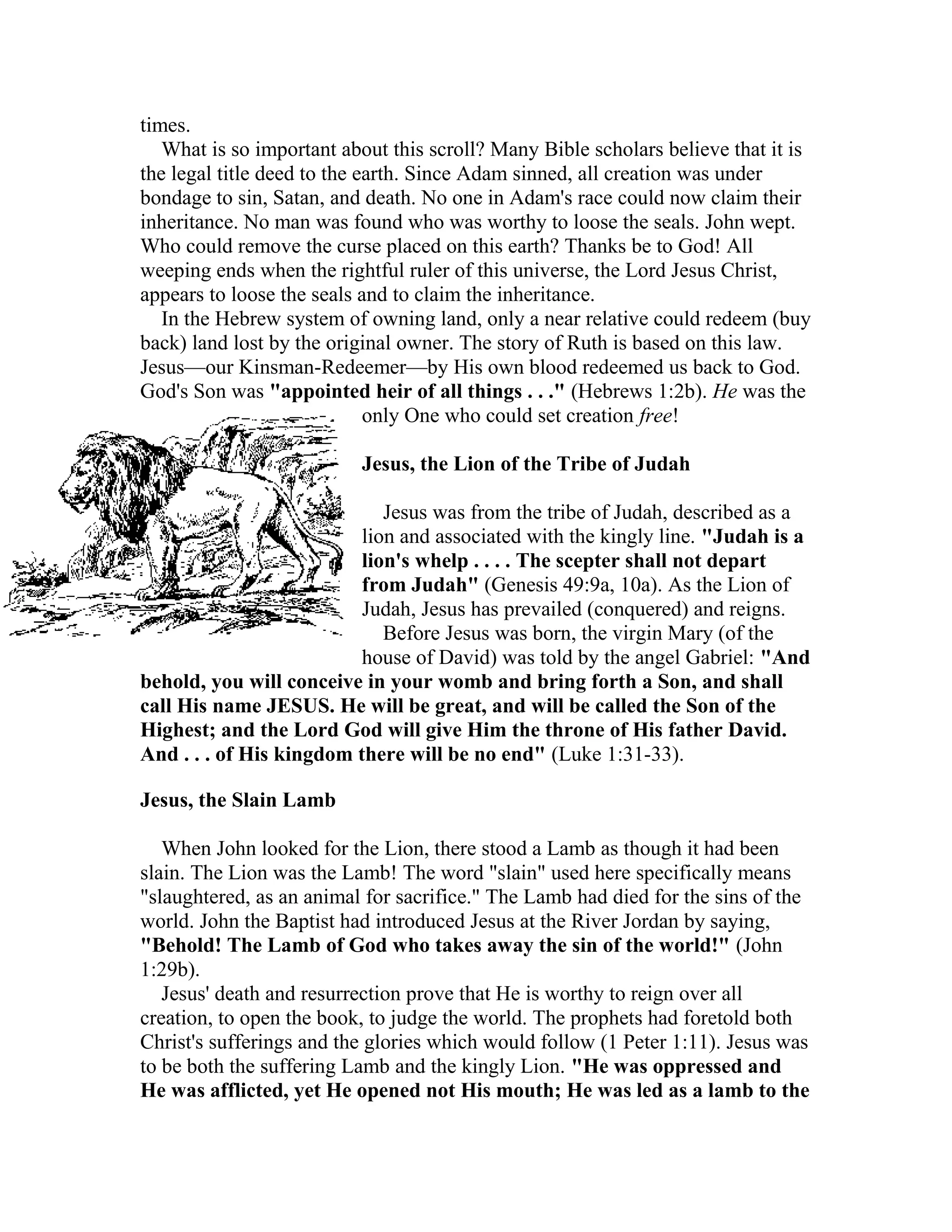 A Bible Study On Revelation English Doc