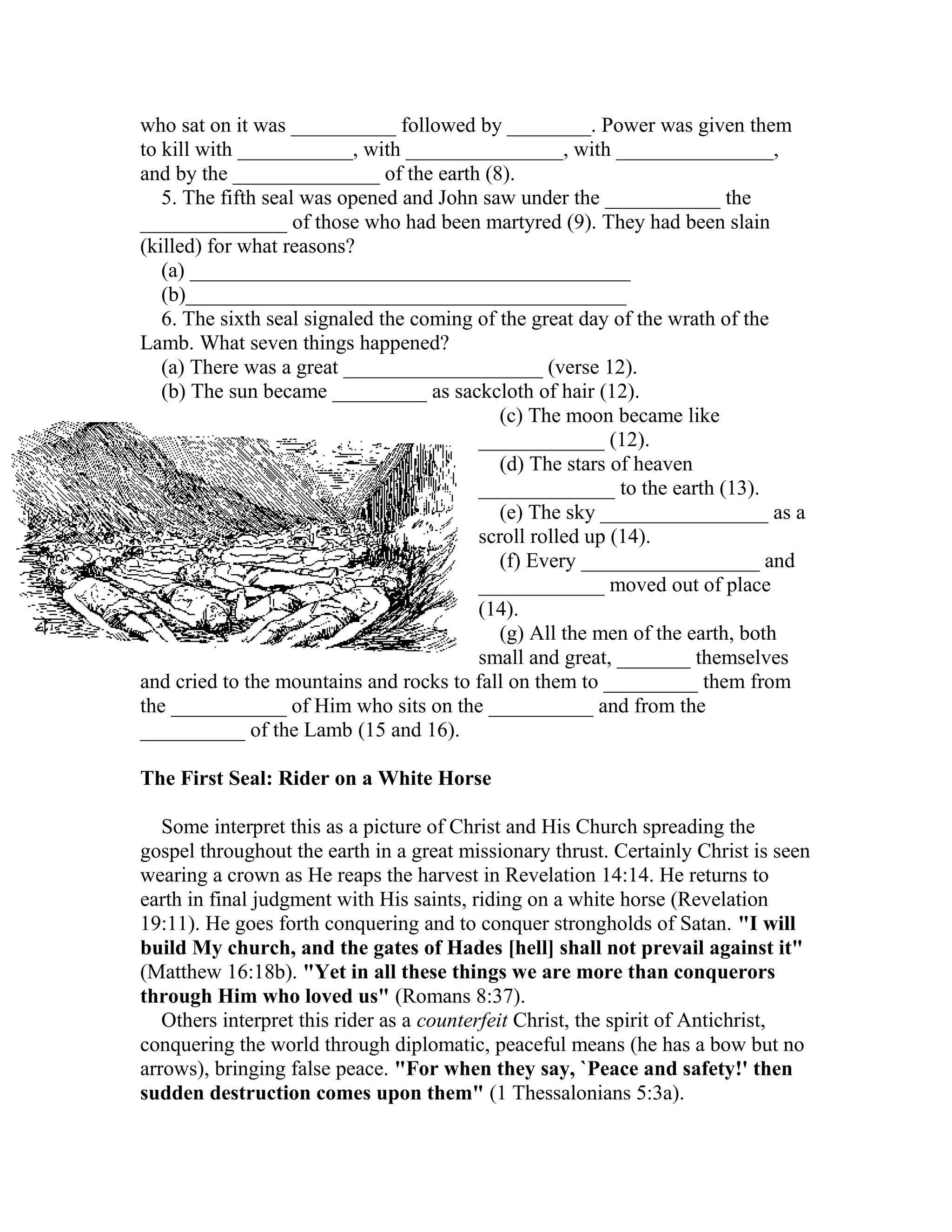 A bible study on revelation english | DOC