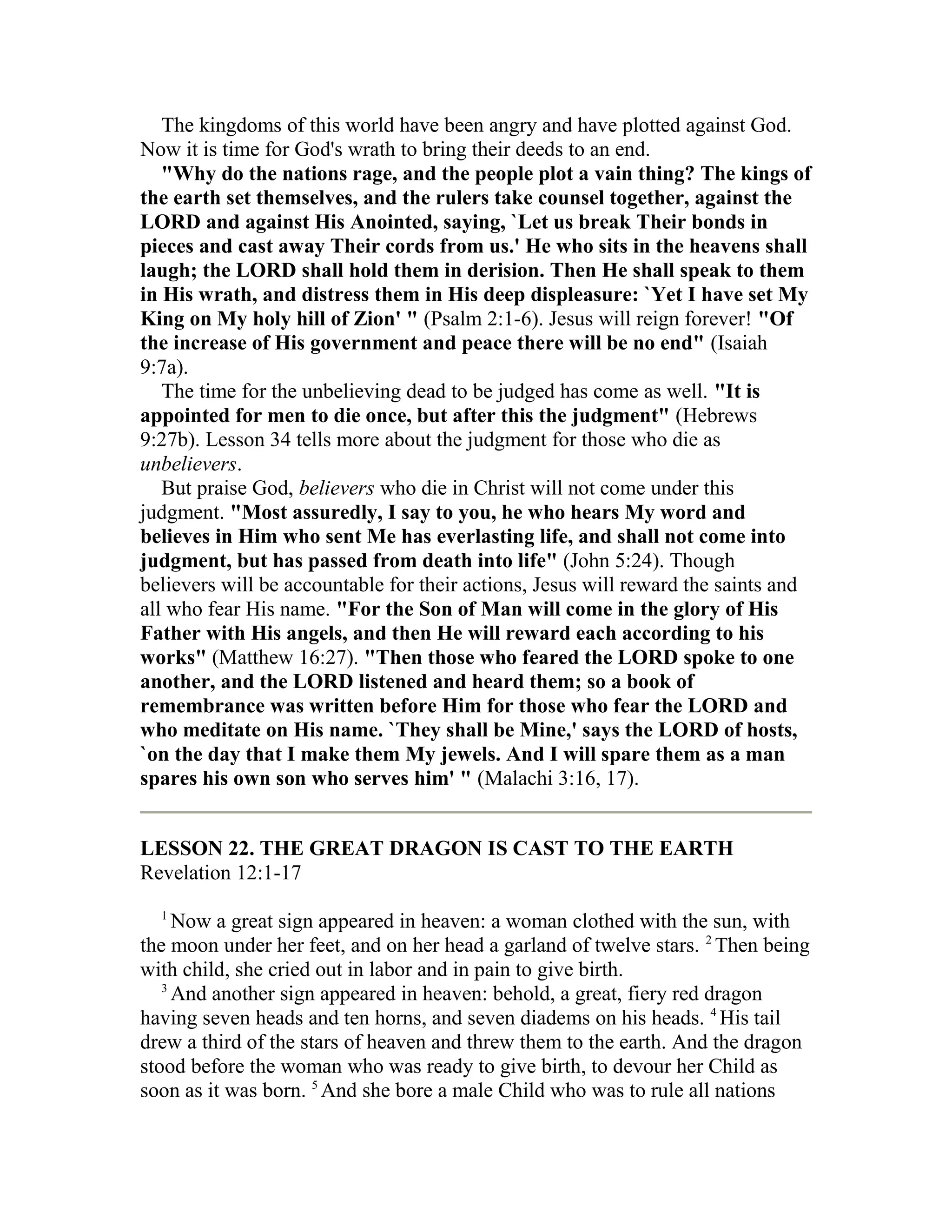 A bible study on revelation english | DOC