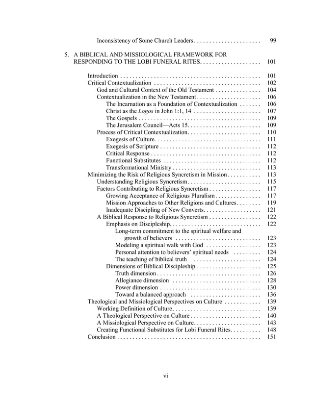 A biblical and missiological framework for cross cultural mission | PDF