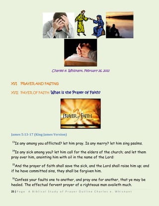 A biblical view of prayer series outline | DOCX