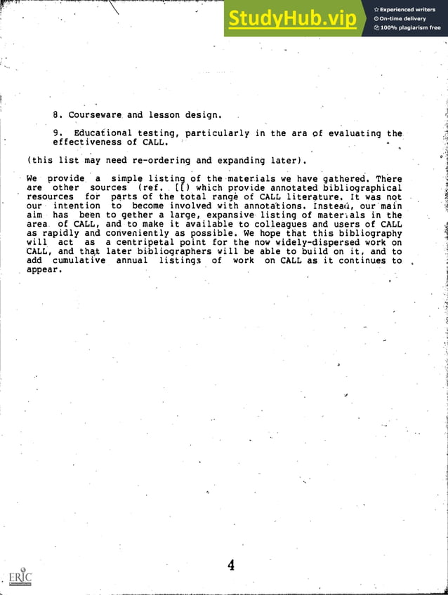 A Bibliography Of Computer-Aided Language Learning | PDF | Educational ...