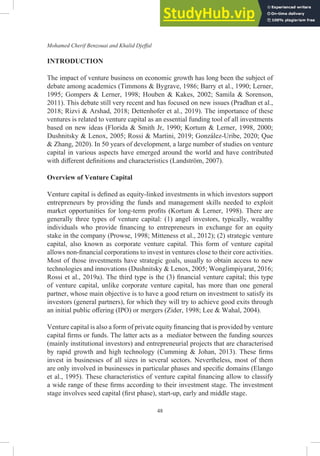 A Bibliometric Review Of Research On Venture Capital | PDF