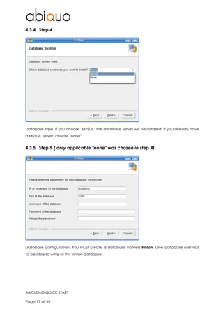 AbiCloud quickstart guide | PDF | Cloud Computing | Internet