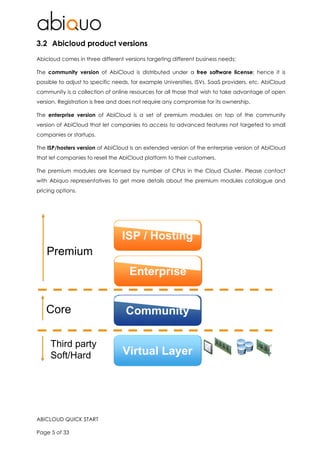 AbiCloud quickstart guide | PDF | Cloud Computing | Internet