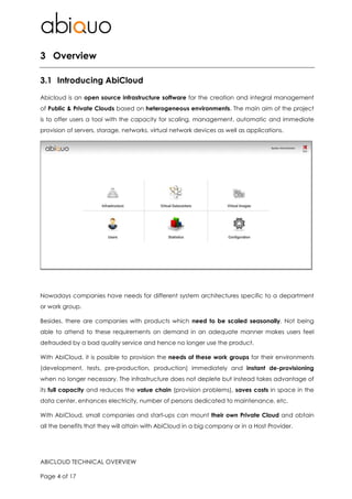 Abicloud Technical Overview | PDF