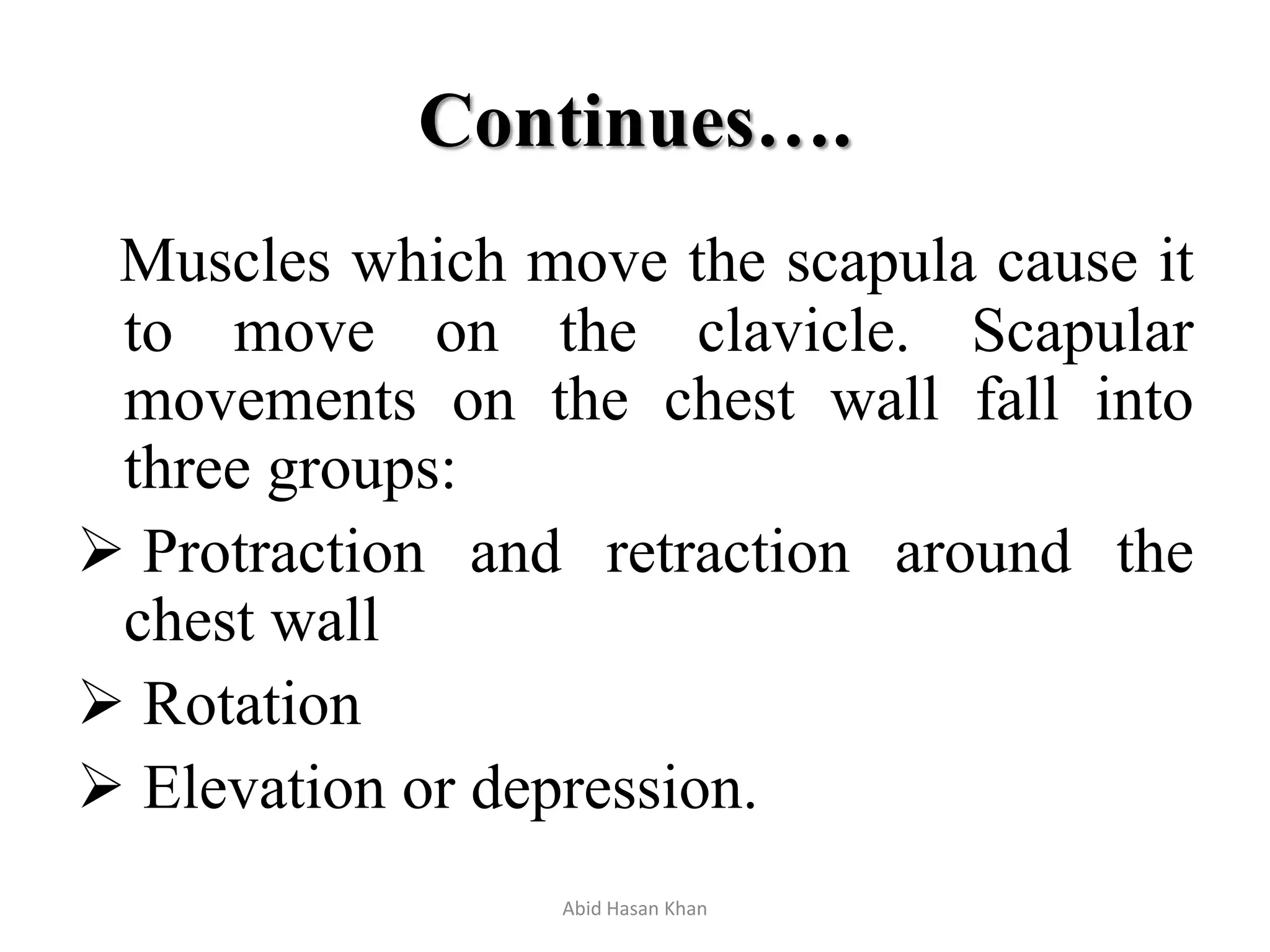 Sterno-clavicular and acromio-clavicular joint | PPTX