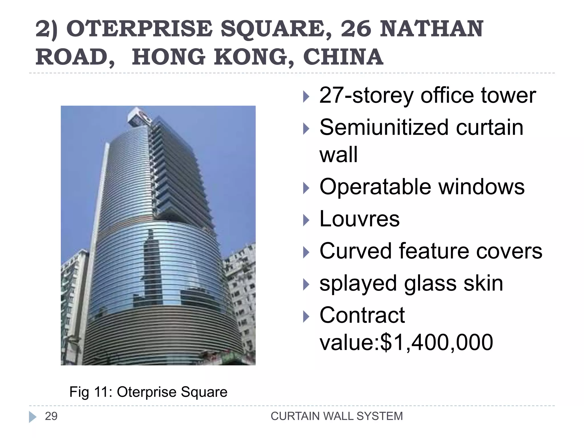 curtain wall -skin of building | PPTX