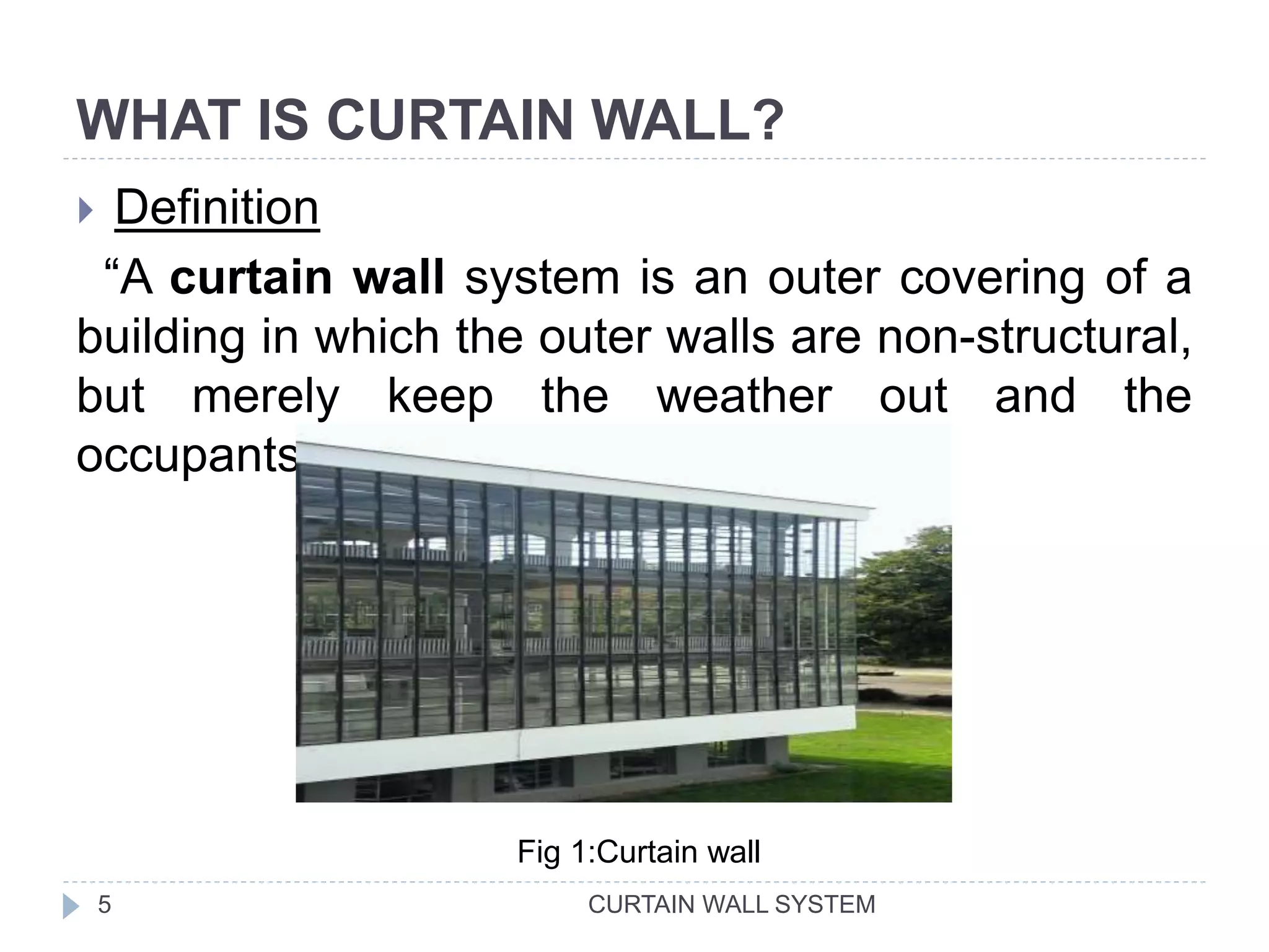 curtain wall -skin of building | PPTX