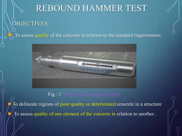 Non Destructive Tests On Concrete Building Ppt