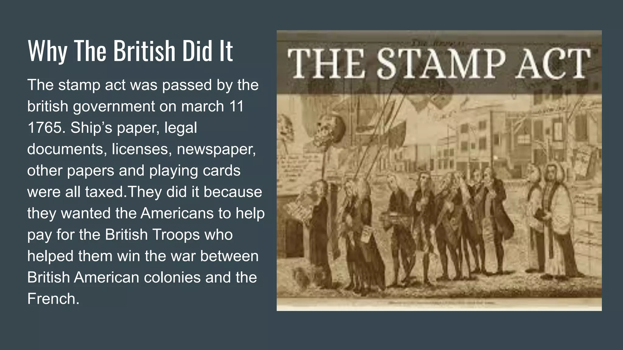 The Stamp Act | PDF