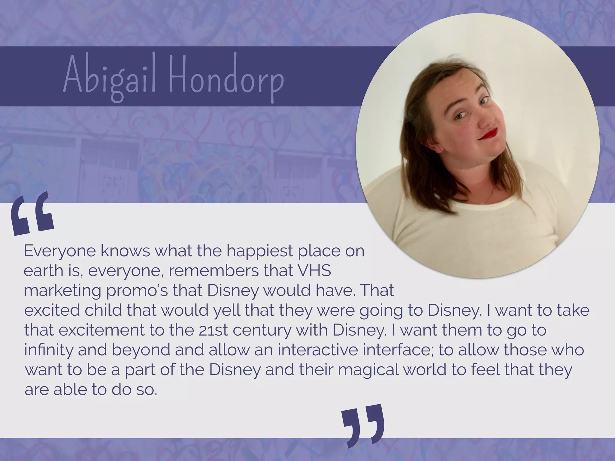Abigail hondorp's personal brand | PPT