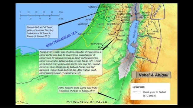 Abigail widow of nabal