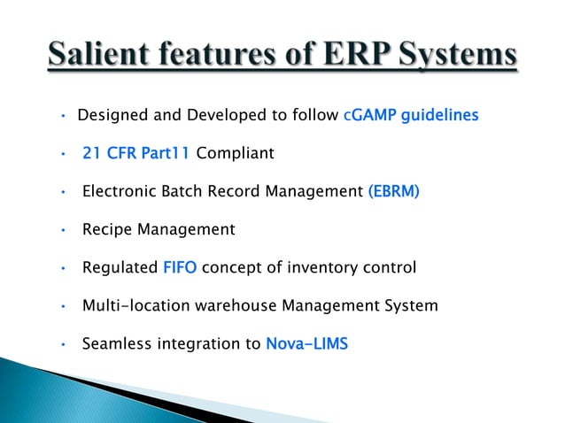 ERP Software System | PPT