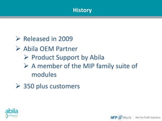 DrillPoint Advanced Report Writer Module for Abila MIP | PPT