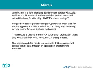 Document Management Options for Abila MIP | PDF