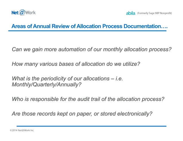 The Allocation Management Module for Abila MIP | PDF | Web Conferencing | Computer Software and ...