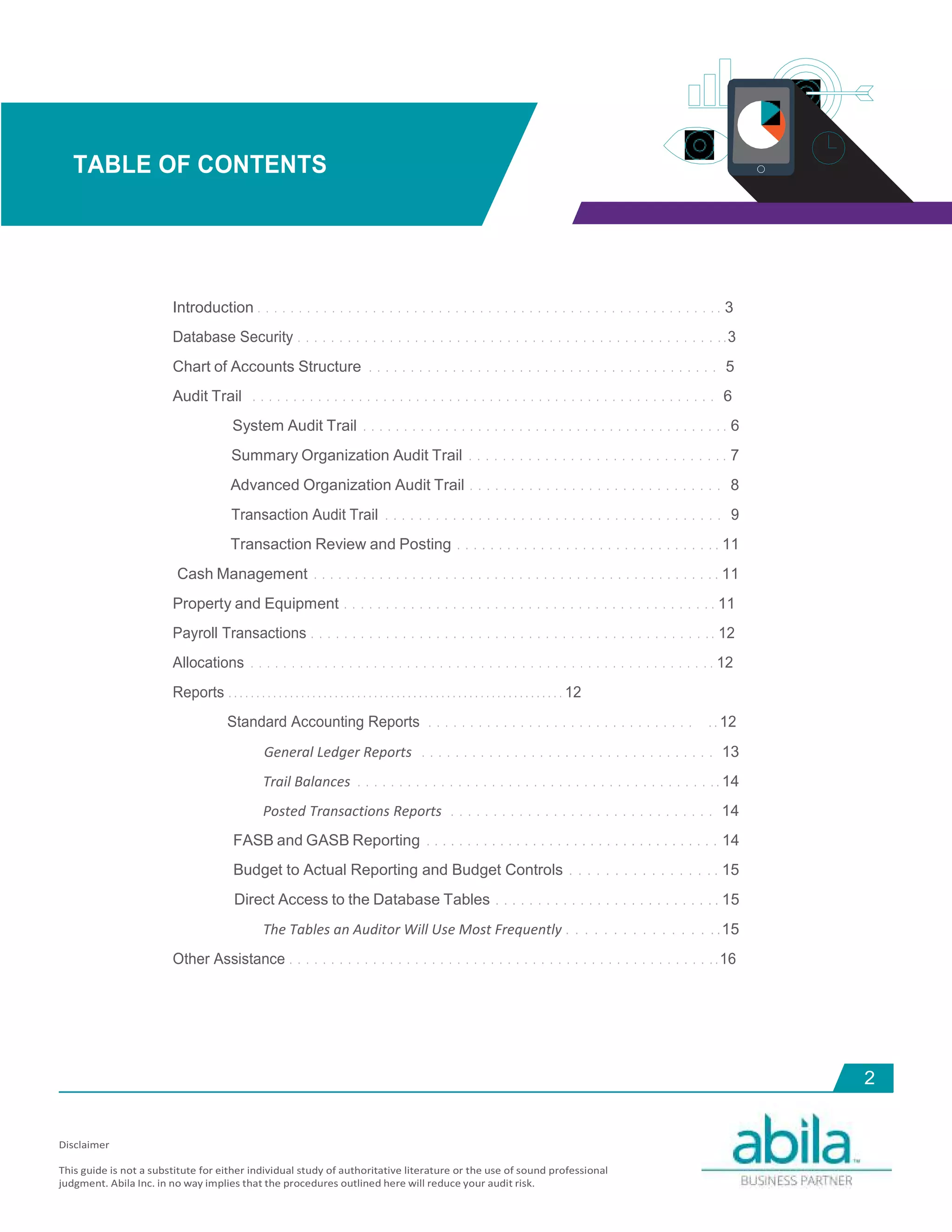 Abila mip fund_account_auditors_guide_1st_choice | PDF