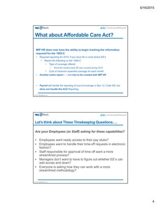 Abila MIP HR and Employee Web Services (HR EWS) | PDF