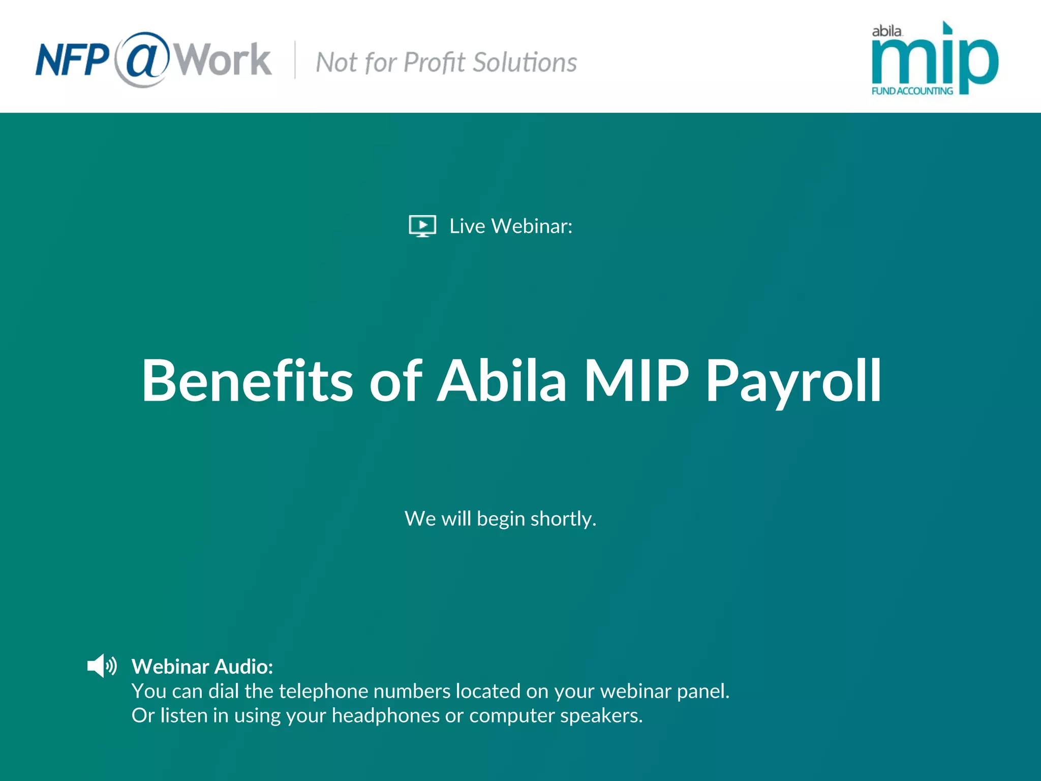 Benefits of Abila MIP Payroll | PDF