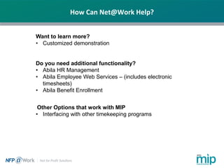 Benefits of Abila MIP Payroll | PPT
