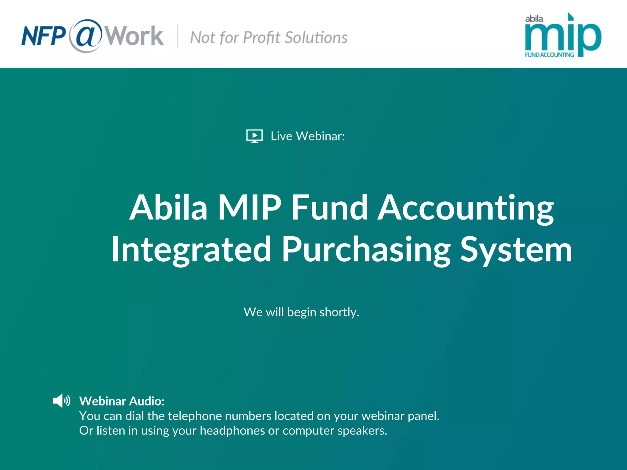 Abila MIP Integrated Purchasing System | PPT