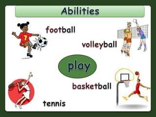 Abilities/Can: PowerPoint | PPSX