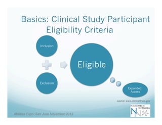 Clinical Trials: How to find them & What you need to know | PDF