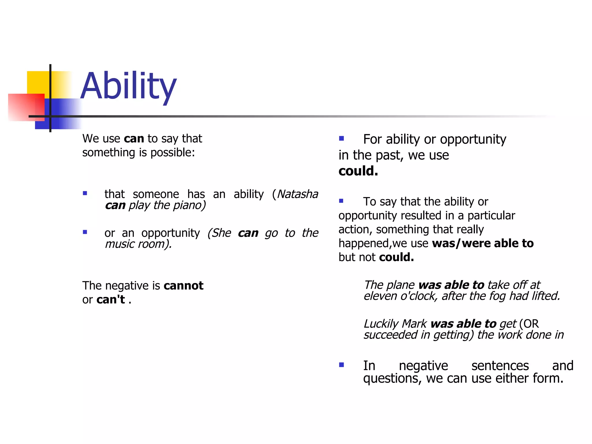 Ability | PPT