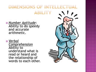 Ability in organizational behavior | PPTX