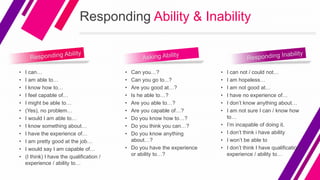 Ability and Willingness | PPTX