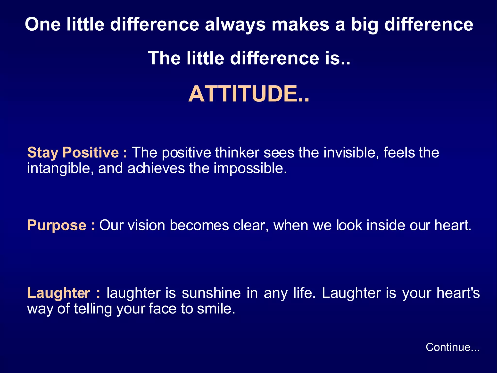 Ability Vs Attitude | PPT