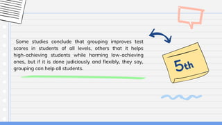 Ability grouping | PDF
