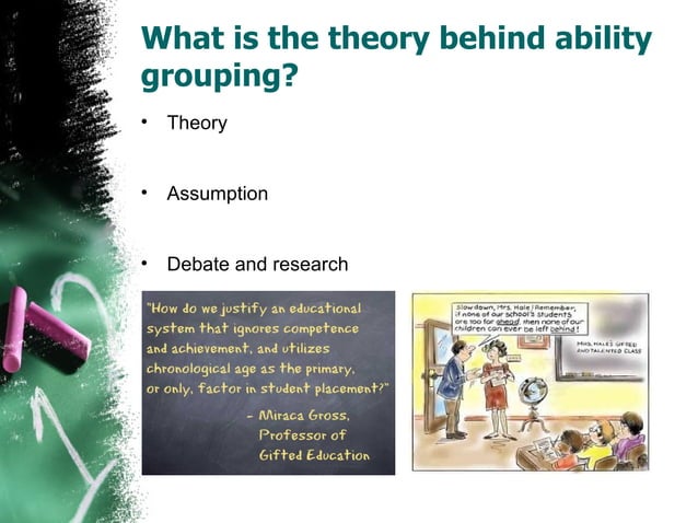Ability grouping final final | PPT | Educational Assessment | Education