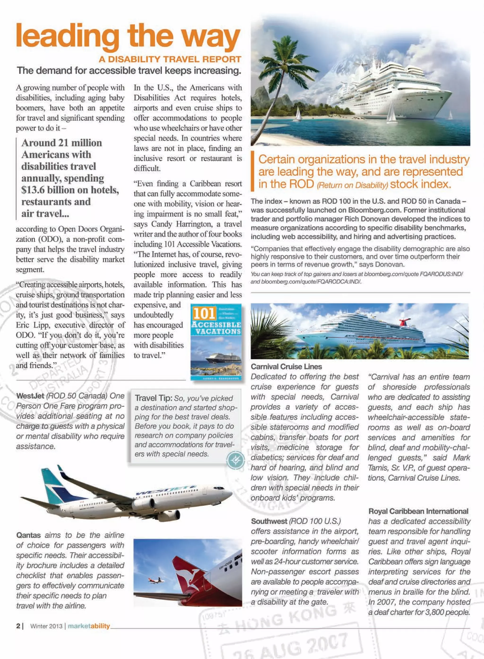 Scott Rains - Marketability - Ability Magazine Special Section | PDF