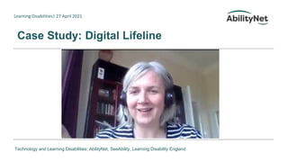 AbilityNet webinar Learning Disabilities | PPTX