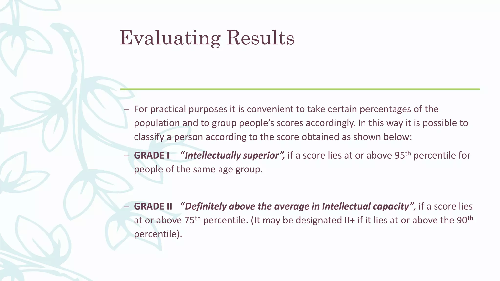 (Raven’s Progressive Matrices) Standard Progressive Matrices | PPTX