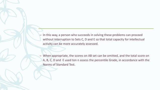 (Raven’s Progressive Matrices) Standard Progressive Matrices | PPTX