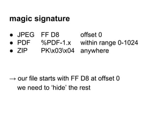 A binary chimera - 3 headers & 1 data body in a single file | PPT
