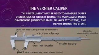 Types of vernier caliper ppt store
