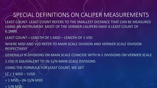 Vernier caliper | PPTX
