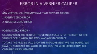 Vernier caliper | PPT